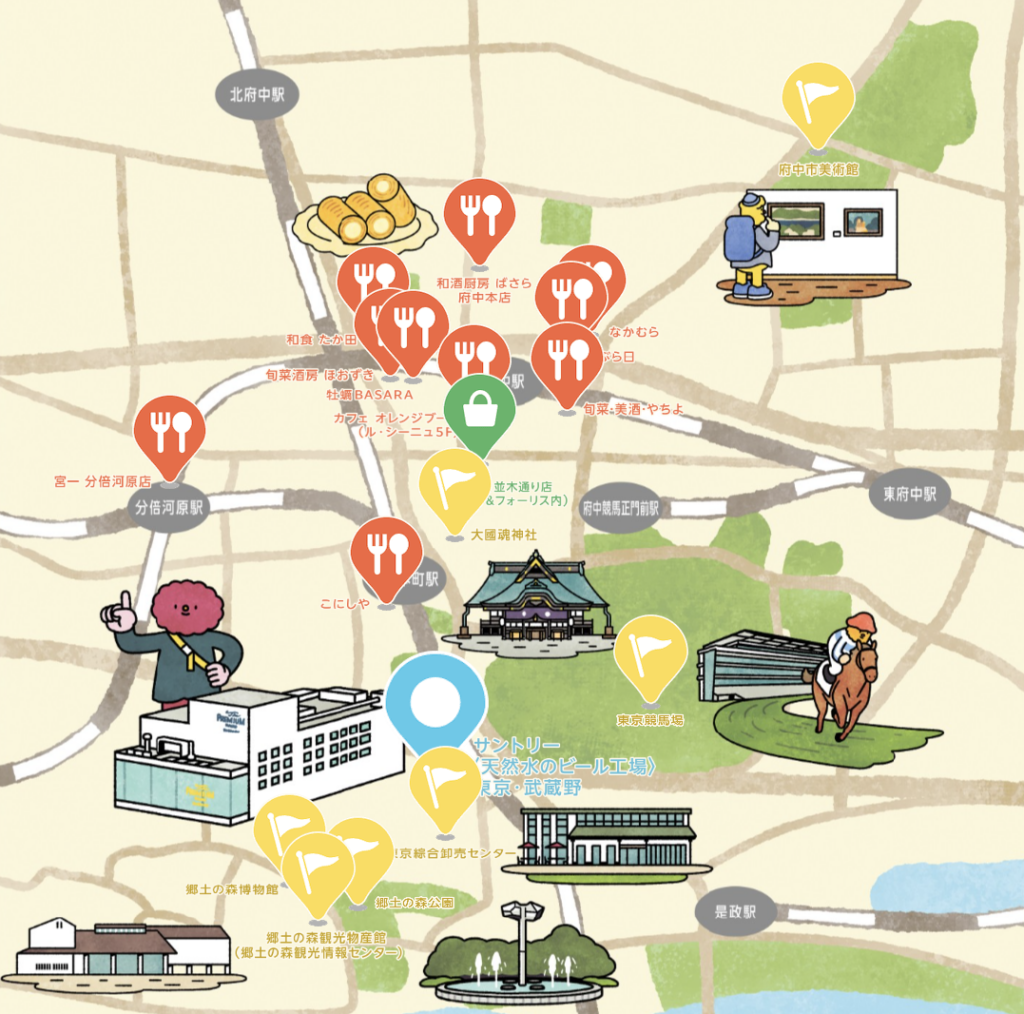 全国のサントリー工場を巡る「ファクトリップMAP」シリーズが公開 – Stroly for Business
